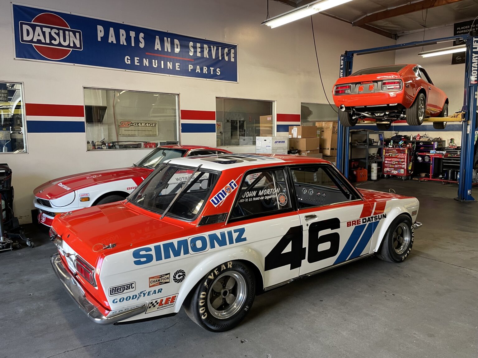 Z-Car Blog » Post Topic » The 1971 Datsun BRE 510 #46 at Z Car Garage